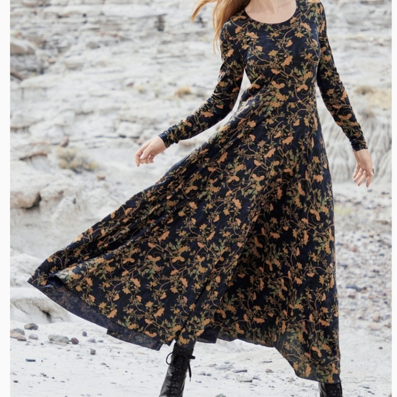 Peruvian Connection | Dresses | Peruvian Connection Floral Vine Long ...